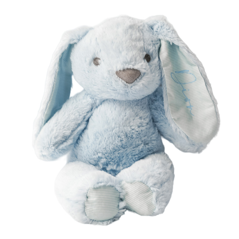Personalised Plush Bunny (Blue) - Sent With Love Gift Boxes